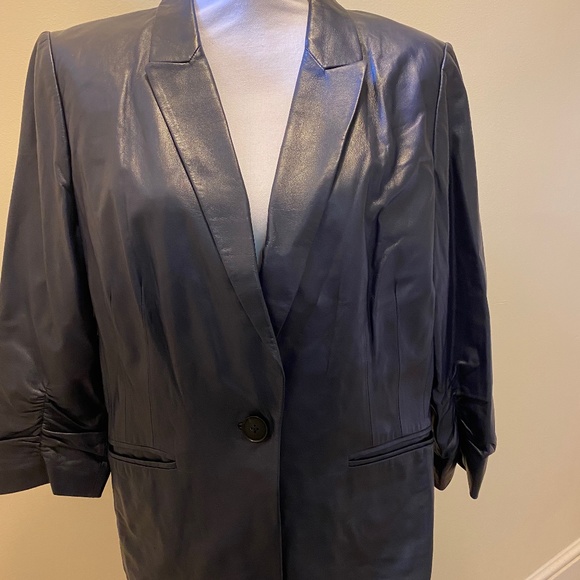 Lafayette 148 New York | Jackets & Coats | Lafayette 48 New York Navy ...